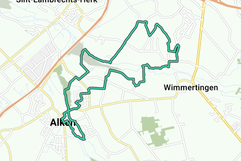 Alken - Mombeek - Wandelroute | RouteYou
