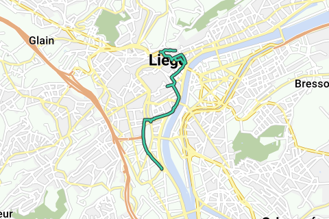 Stadswandeling door Luik - Wandelroute | RouteYou