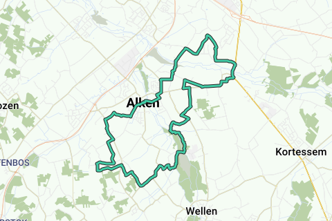 Wellen - ALKEN Ulbeek - Mountainbikeroute | RouteYou