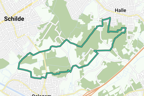Rondwandeling Schilde Halle - Wandelroute | RouteYou