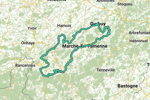GRP 577 - Tour de la Famenne - A la découverte du Géopark Famenne ...