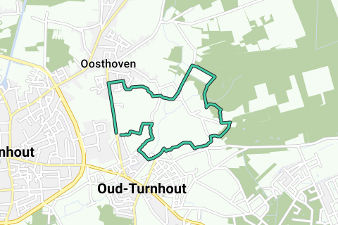 Landelijk Oud-Turnhout - Wandelroute | RouteYou