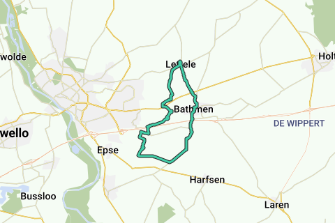 Kring van Dorth 20km - Wandelroute | RouteYou