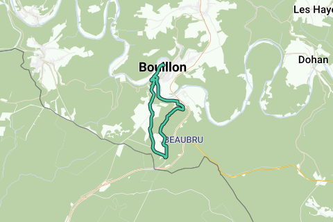 Bouillon - Wandelroute | RouteYou