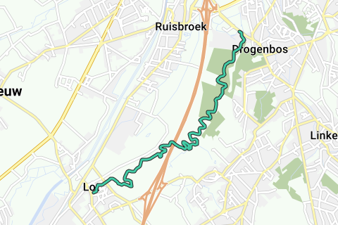 Peddelroute Zenne - Kano-/kajakroute | RouteYou