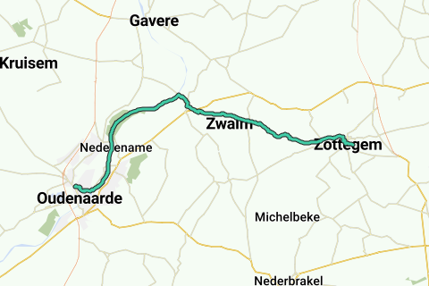 Zottegem - Oudenaarde - Wandelroute | RouteYou