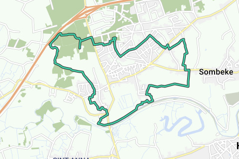 Waasmunster - Wandelroute | RouteYou