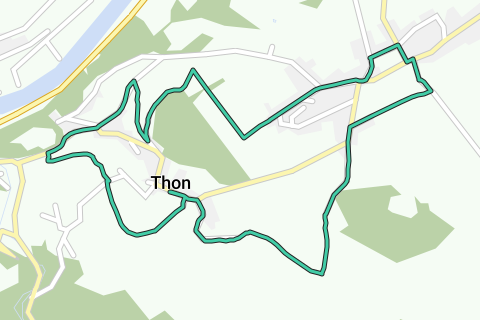 Wandeling "Thon-Samson - Plus beau village de Wallonie" - Wandelroute ...