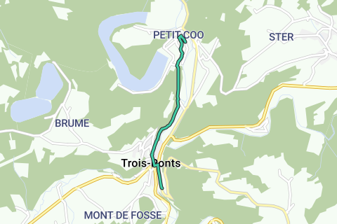 Stavelot - Trois-Ponts - Wandelroute | RouteYou