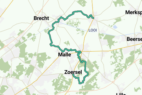 Zoersel - Rijkevorsel - Wandelroute | RouteYou