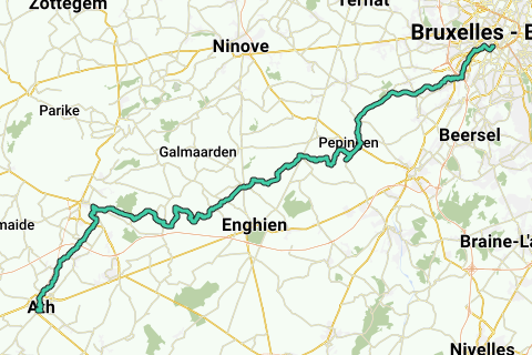Brussel - Aat : met de wind mee door het Pajottenland - Recreatieve ...