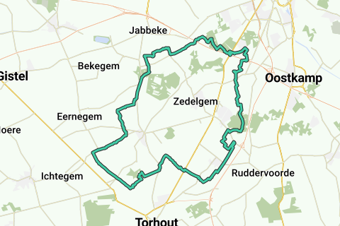 Neos Fietszoektocht west vl torhout - Recreatieve fietsroute | RouteYou