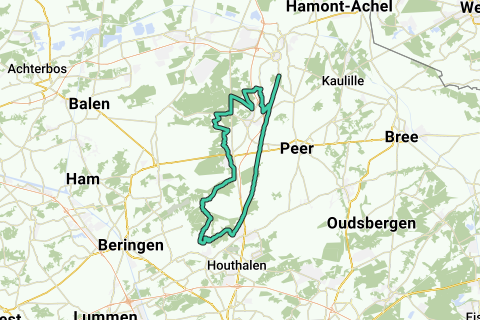 koersel kapel - Racefietsroute | RouteYou