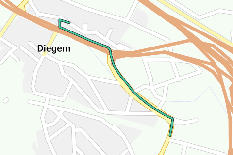 Diegem Station - Superprestige Cyclocross Diegem - Wandelroute | RouteYou