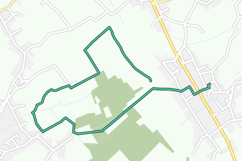 Mazenzele - Baardegem - Recreatieve wandelroute | RouteYou