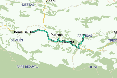 Onís - Cabrales - Ruta de motocicleta | RouteYou