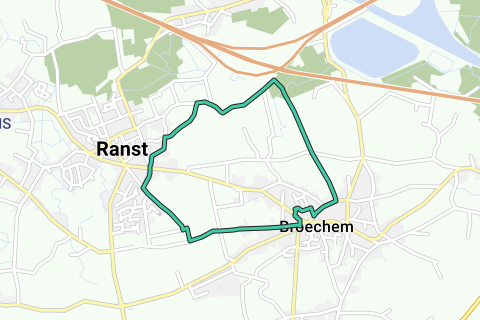 GR 12: fragmentje Broechem - Ranst - Wandelroute | RouteYou