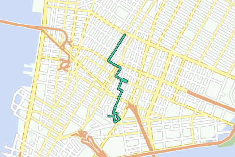 Chinatown, Little Italy, SOHO -- Walking Route - Recreational walking ...