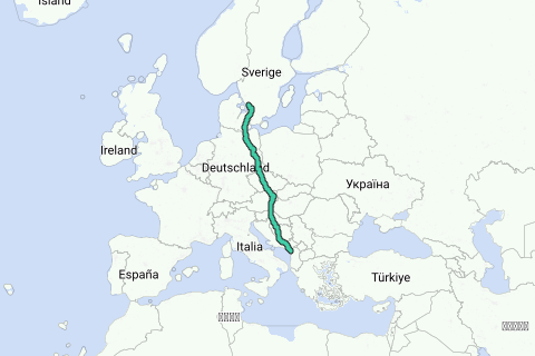 From Halland County To Bar - Road bike route | RouteYou