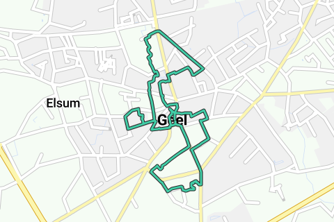 test geel - Wandelroute | RouteYou