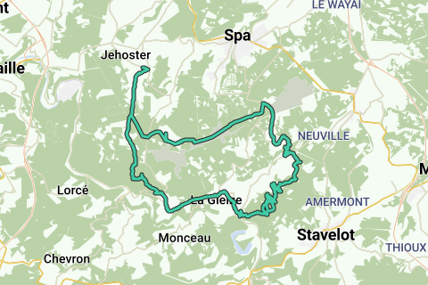 La Gleize - Mountain bike route | RouteYou