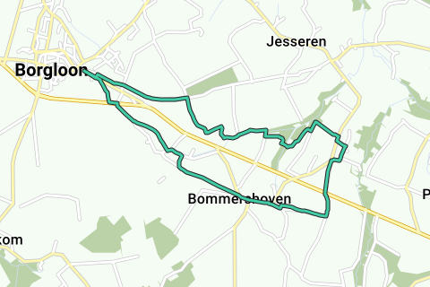 Borgloon - Tongersesteenweg 17, 3840 Borgloon, België - Wandelroute ...