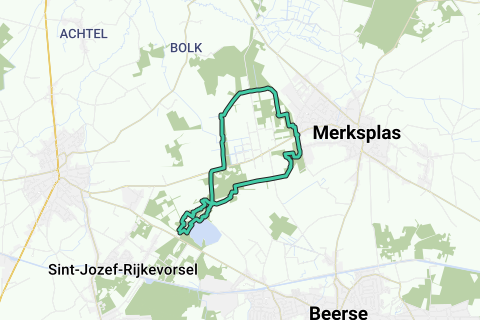 Beerse - Wandelroute | RouteYou