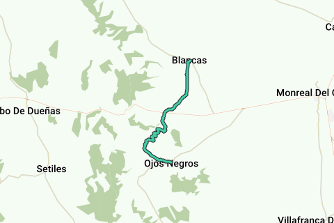 GR-24. Etappe 07. Blancas-Ojos Negros - Hikingroute | RouteYou