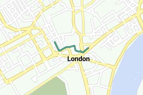 London - Walking route | RouteYou