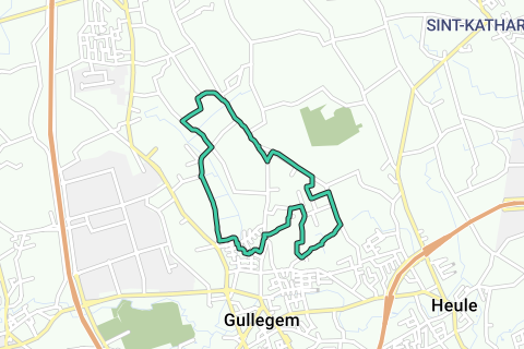 Gullegem - Hiking route | RouteYou
