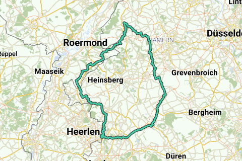 Kerkrade - Luttebracht - Kerkrade (+/- 700 hm's) - Racefietsroute ...
