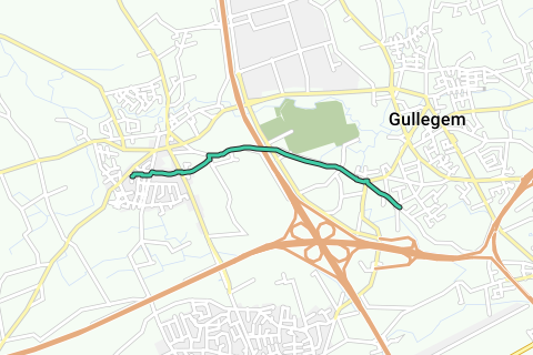 Gullegem - Moorsele - Wandelroute | RouteYou