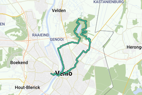 Rondje kapelletje en Zwartewater - Wandelroute | RouteYou