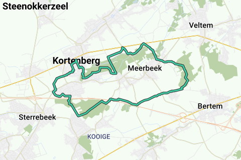 Drie bossen wandeling van Kortenberg - Wandelroute | RouteYou