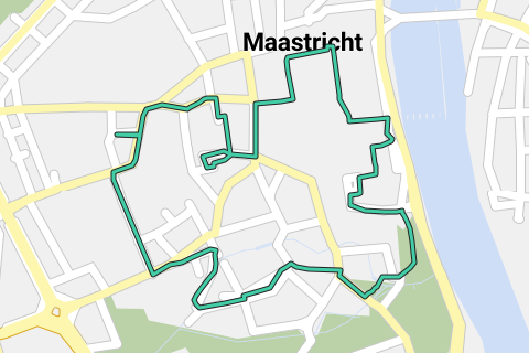 Stadswandeling Maastricht - Recreatieve wandelroute | RouteYou