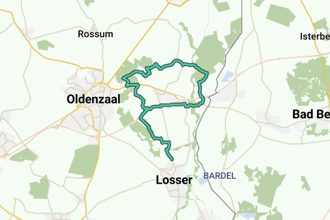 de lutte-oldenzaal-lutterzand-losser - Fietsroute | RouteYou