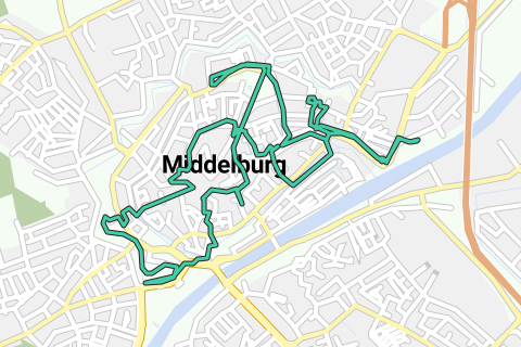 Stadswandeling Middelburg - Wandelroute | RouteYou
