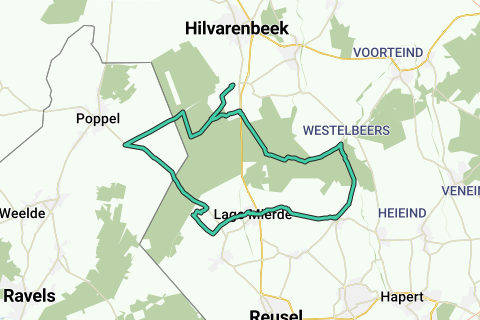 Esbeek - Fietsroute | RouteYou