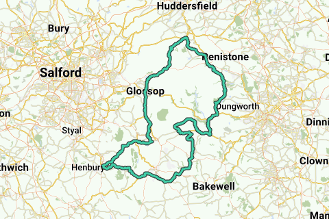 tour of the peaks - Road bike route | RouteYou