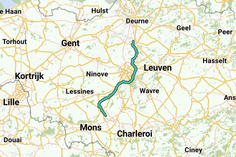 Zot van de Zenne (100km), KWB Weerde - Recreatieve fietsroute | RouteYou