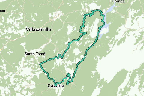 Recorrido Sierra de Cazorla - Ruta ciclista de carretera | RouteYou