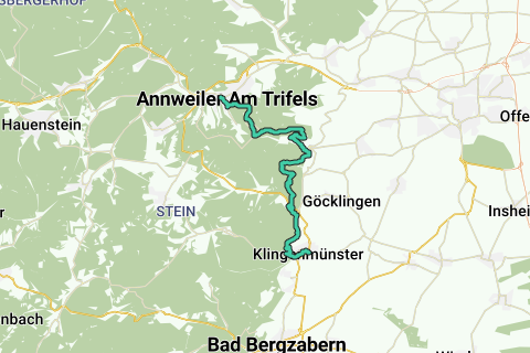 Pfälzer Weinsteig - Etappe 9 - Hikingroute | RouteYou