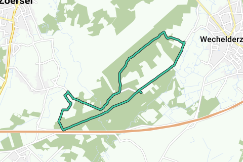 Zoersel blommerschot - Recreatieve wandelroute | RouteYou
