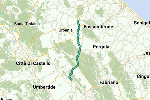 Gubbio Italy Map From Florence