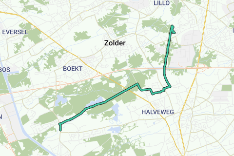 Domein Bovy - Fietsroute | RouteYou