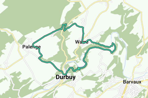 durbuy palenge warre durbuy - Wandelroute | RouteYou