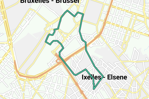 Street Art Elsene - Recreatieve wandelroute | RouteYou