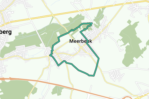 Wandeling Everberg - naar natuurgebied de Rotte Gaten en terug ...