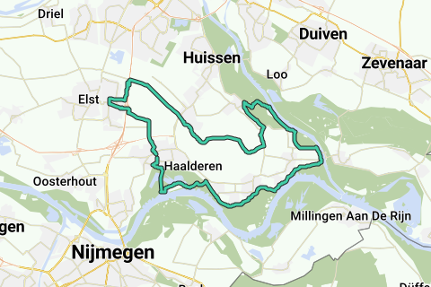 Rondje langs de Waal, Pannerdens kanaal, Nederrijn en Linge ...