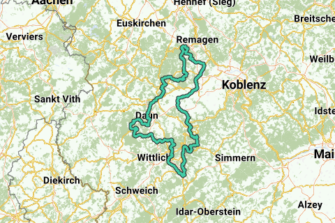 Motorroute Vulkaaneifel en Moezel - Motorroute | RouteYou